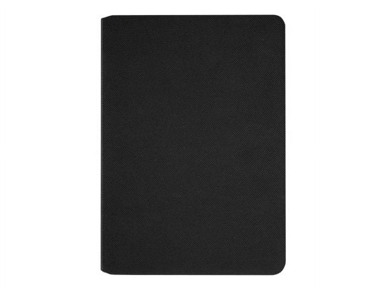 Logitech Hinge - Flip cover for tablet - fabric - black - Walmart.com