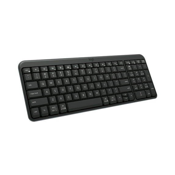 Logitech, Wireless Bluetooth Keyboard, with Numpad, Compact Design ...
