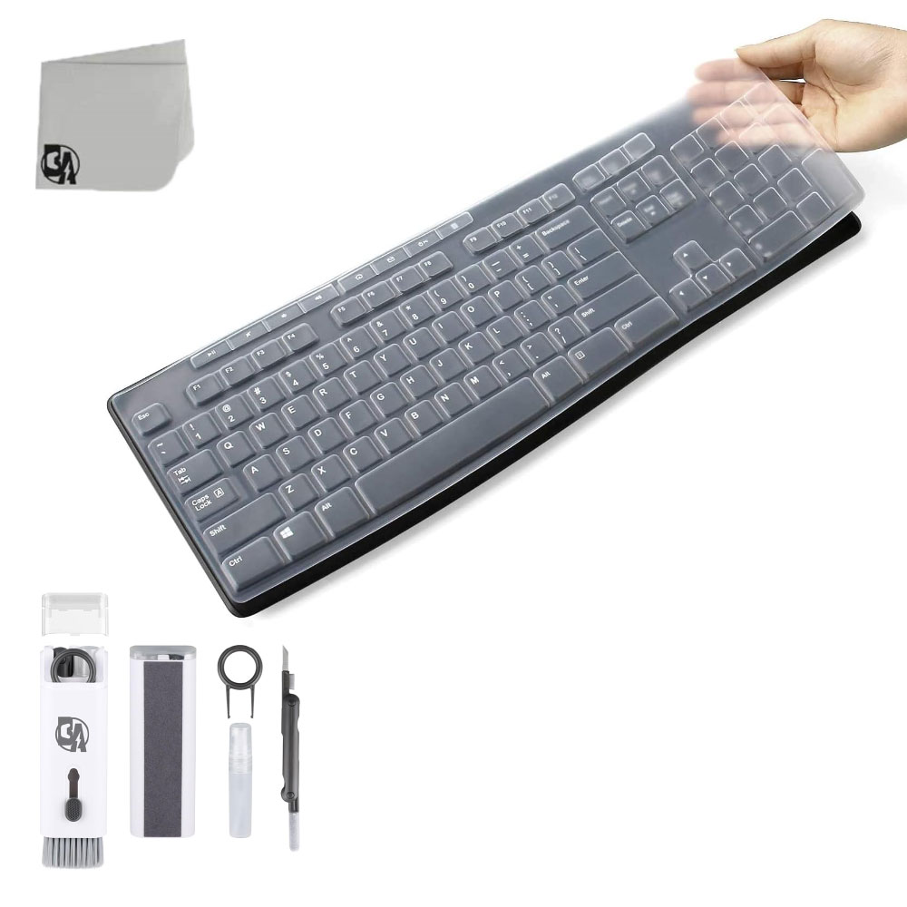 Logitech K270 Keyboard Silicone Protective Covers - 5 Pack + Cleaning ...