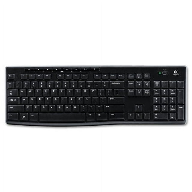 Logitech K270 Full Size Wireless Keyboard With Numeric Pad 2 4 Ghz