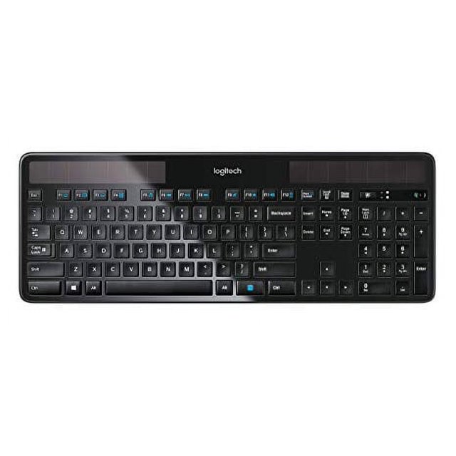 Logitech K750 Wireless Solar Keyboard for Windows Solar Recharging ...