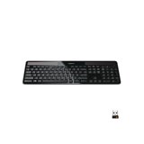 Logitech K750 Flat Cordless Computer Keyboard - Solar Powered, Wireless ...