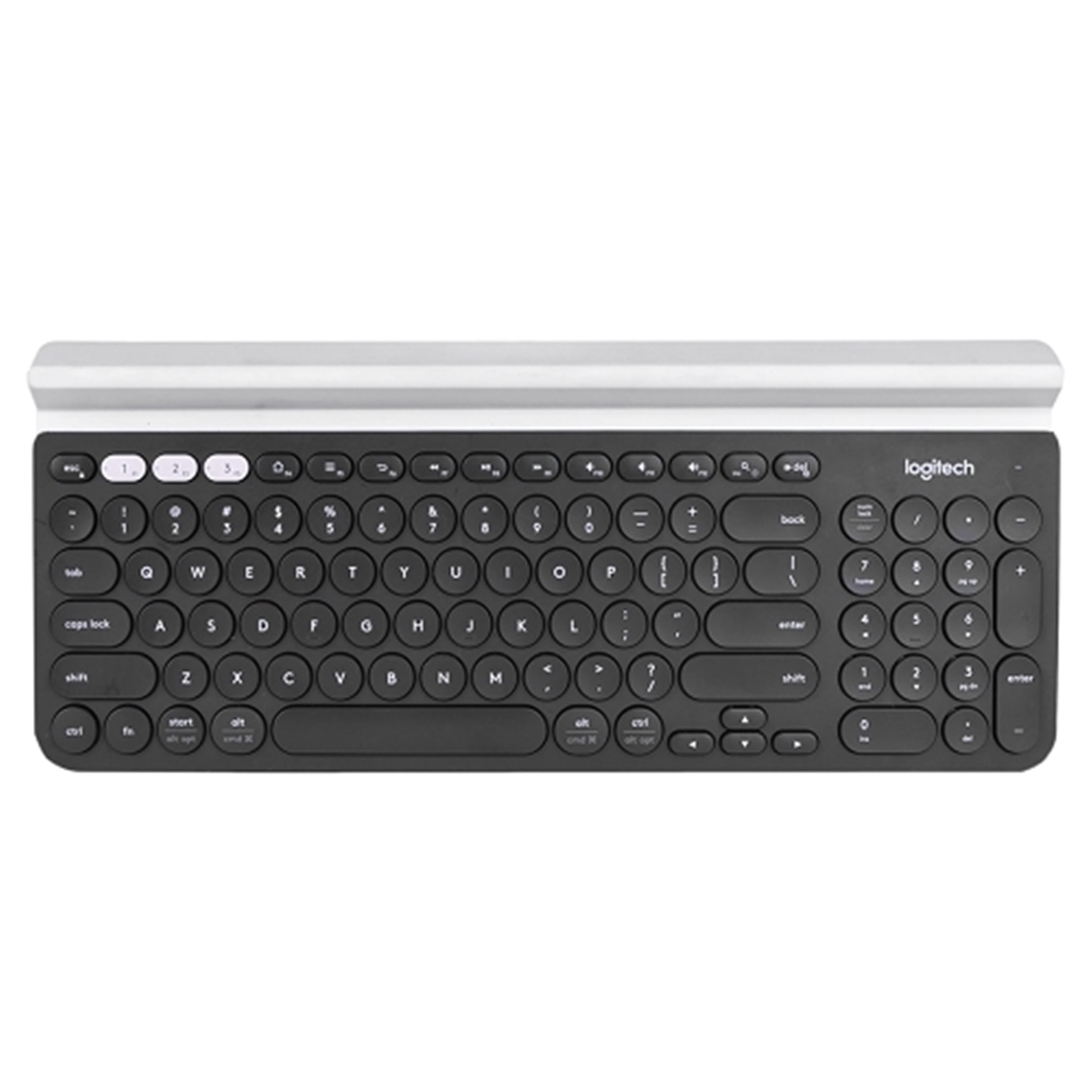 Logitech K780 Bluetooth Wireless Slim Keyboard, Black - Walmart.com