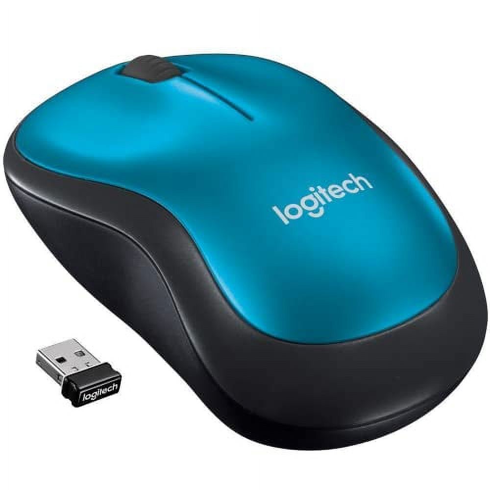 Logitech M185 Wireless Mouse, 2.4GHz with USB Mini Receiver, 12-Month ...