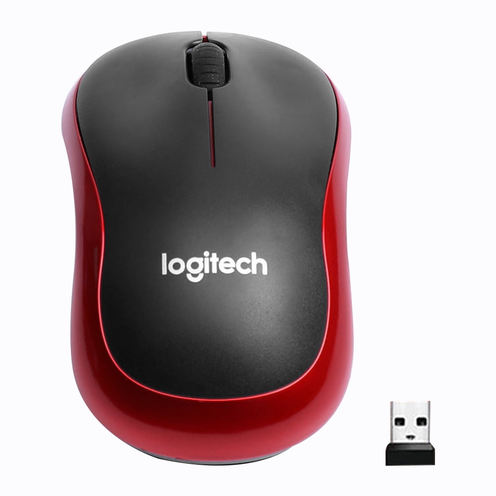 Logitech M185 Wireless Mouse 2.4Ghz USB 1000DPI Mice USB Receiver Mute ...