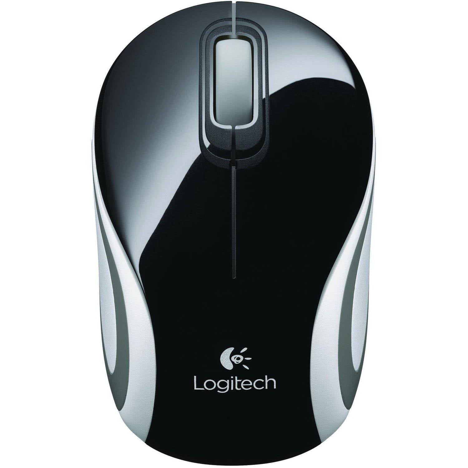 Logitech M187 Wireless Mini Mouse, Black, 1000 dpi, USB, 3 Buttons ...