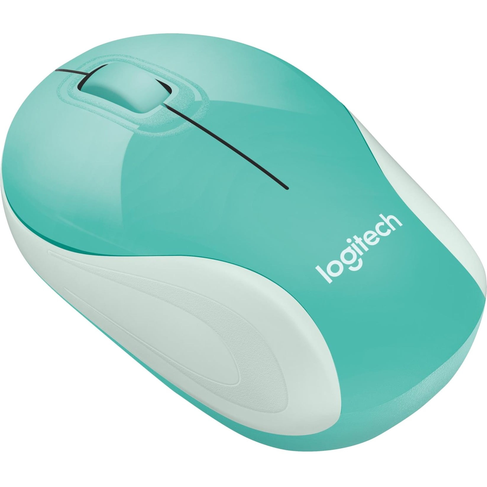 Logitech M187 Wireless Mini Mouse, Teal - Walmart.com