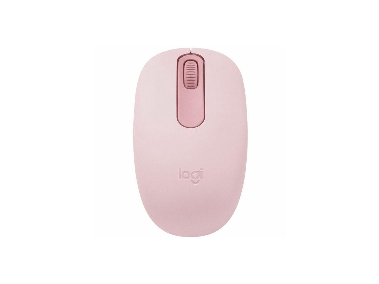 Logitech M196 Bluetooth Wireless Mouse, Compact Rose, 12-Month Battery ...