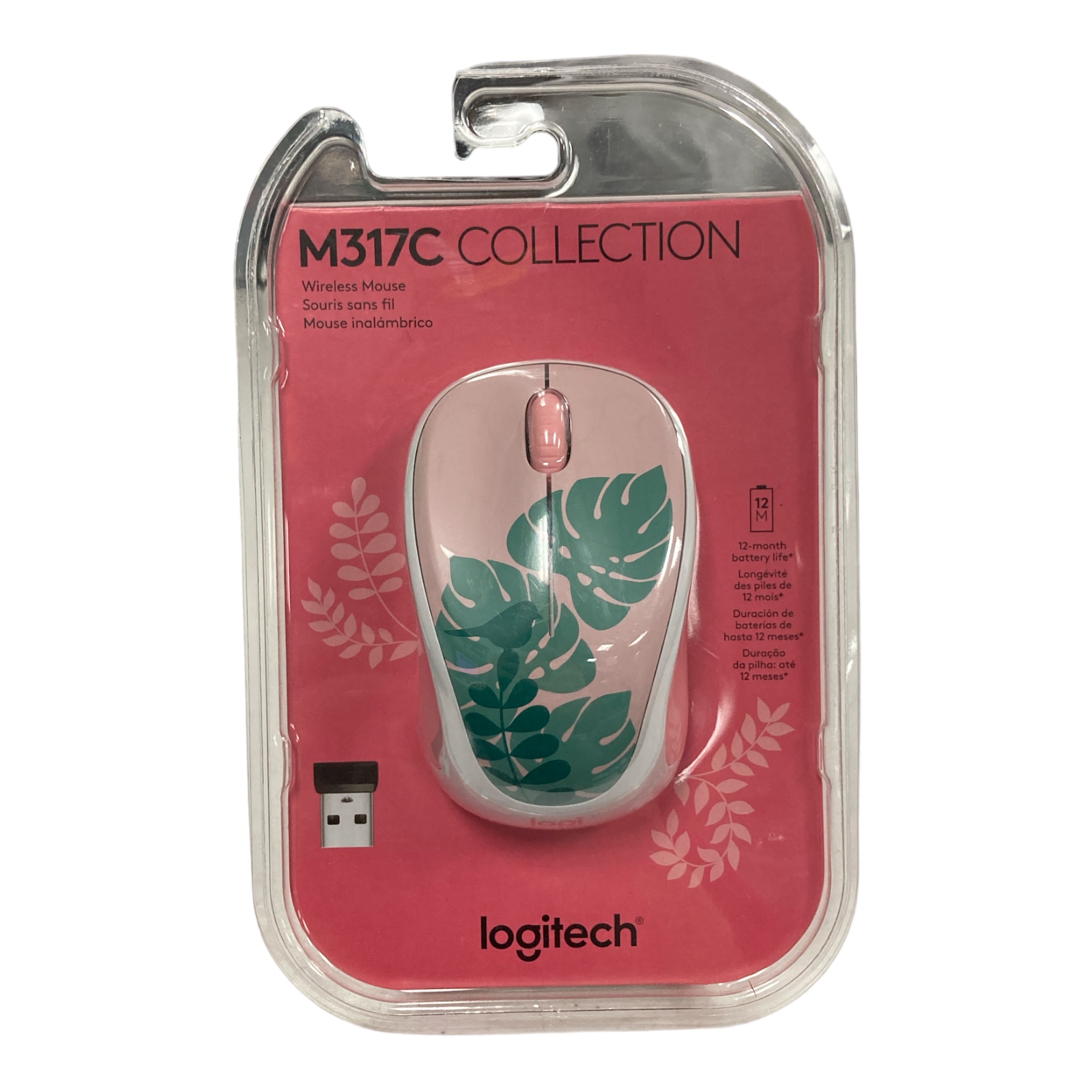 Logitech M317 Wireless Mouse - Walmart.com