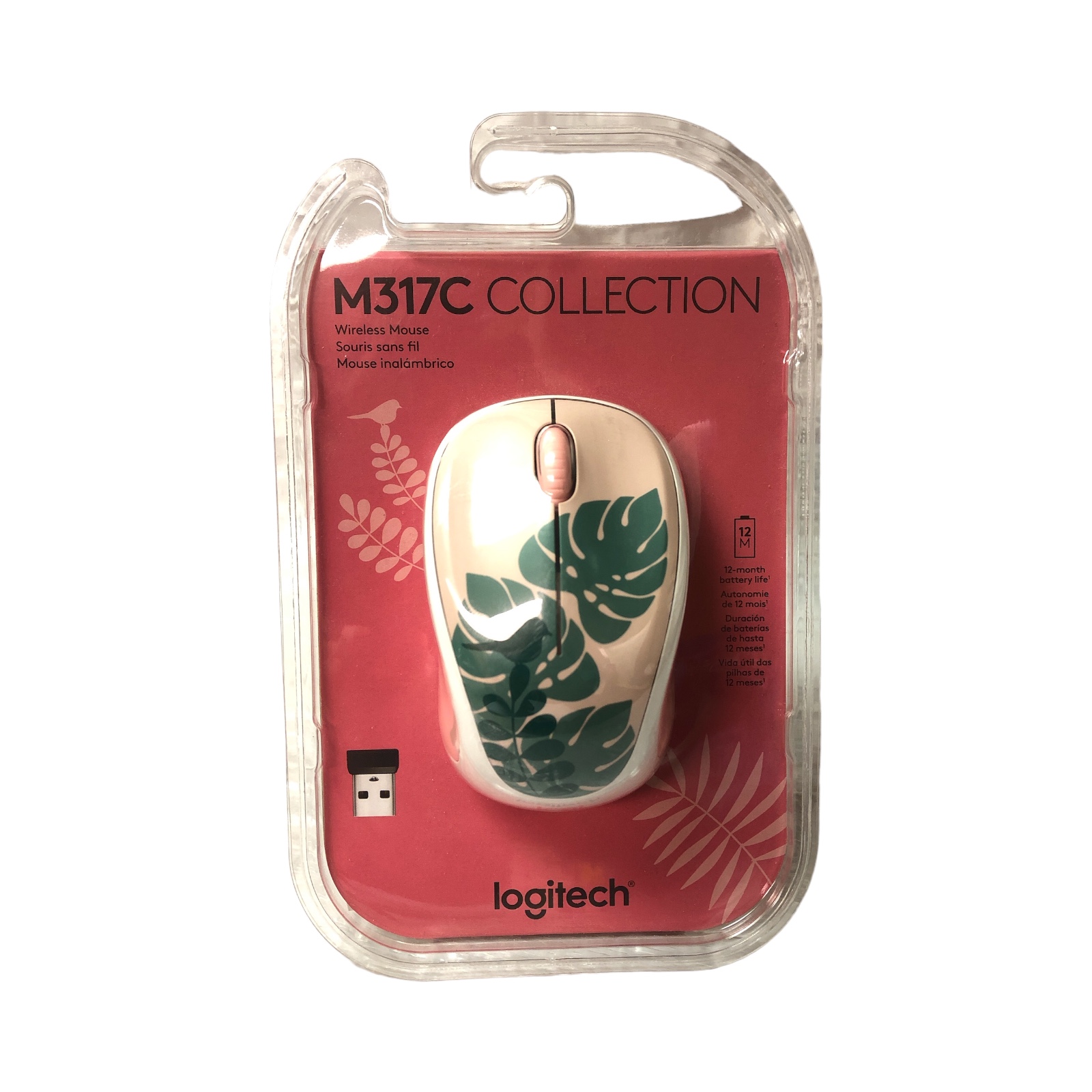 Logitech M317C Wireless Mouse Optical Mouse Triple Scoop Ice Cream Logitech M317C Wireless Mouse Optical Mouse Triple Scoop Ice Cream