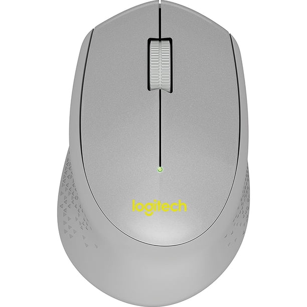 Logitech M330 Silent Plus Wireless Mouse, Gray - Walmart Business Supplies