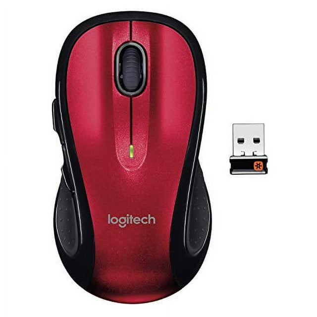 Logitech M510 Wireless Mouse - USB Receiver, Back/Forward Buttons ...
