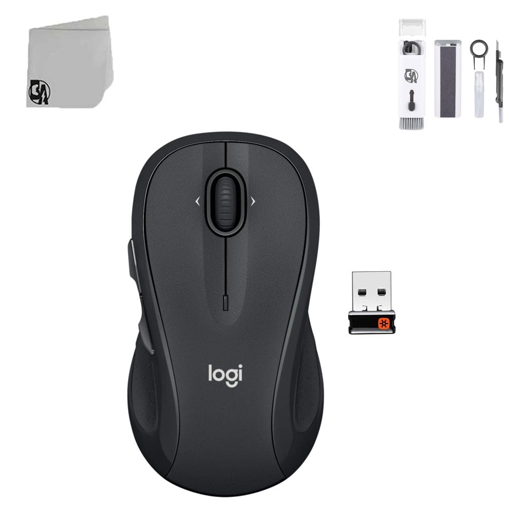 Logitech M510 Wireless Computer Mouse with USB Unifying Receiver ...