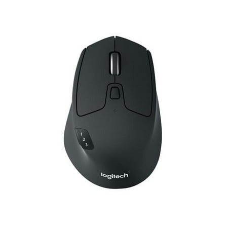 Logitech M720 Triathlon Wireless Mouse, Bluetooth, USB Receiver, 1000 ...