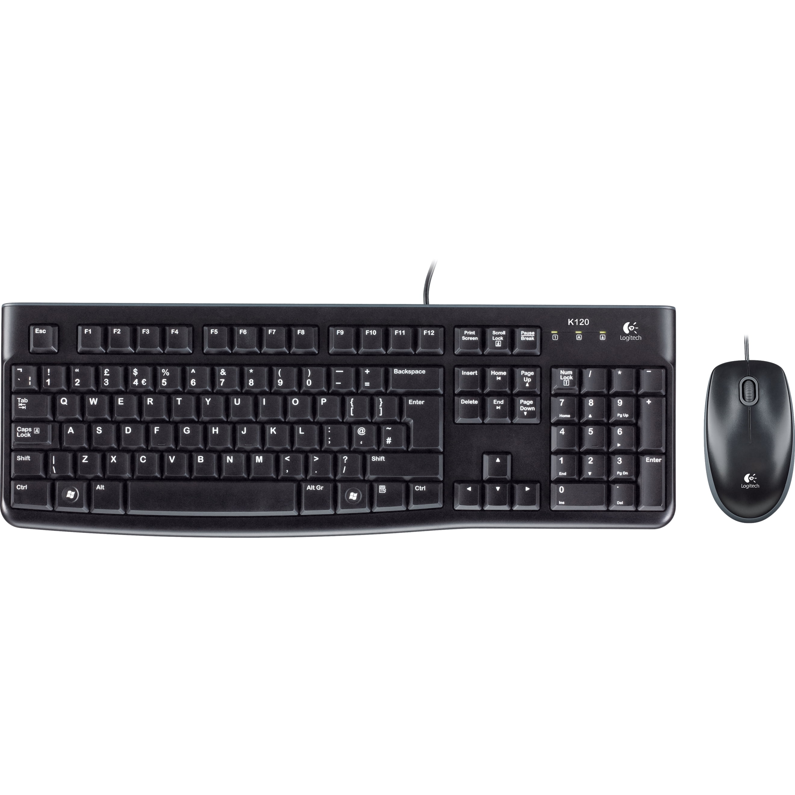 Logitech MK120 Keyboard & Mouse: Electronics - Walmart.com