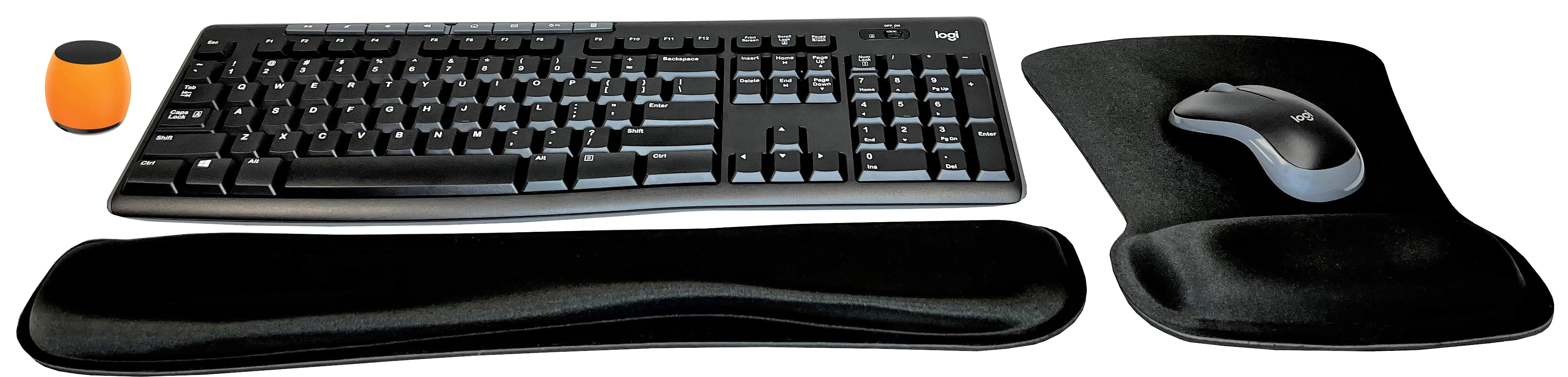 Logitech MK270 Wireless Keyboard & Mouse Combo Active Lifestyle Travel ...