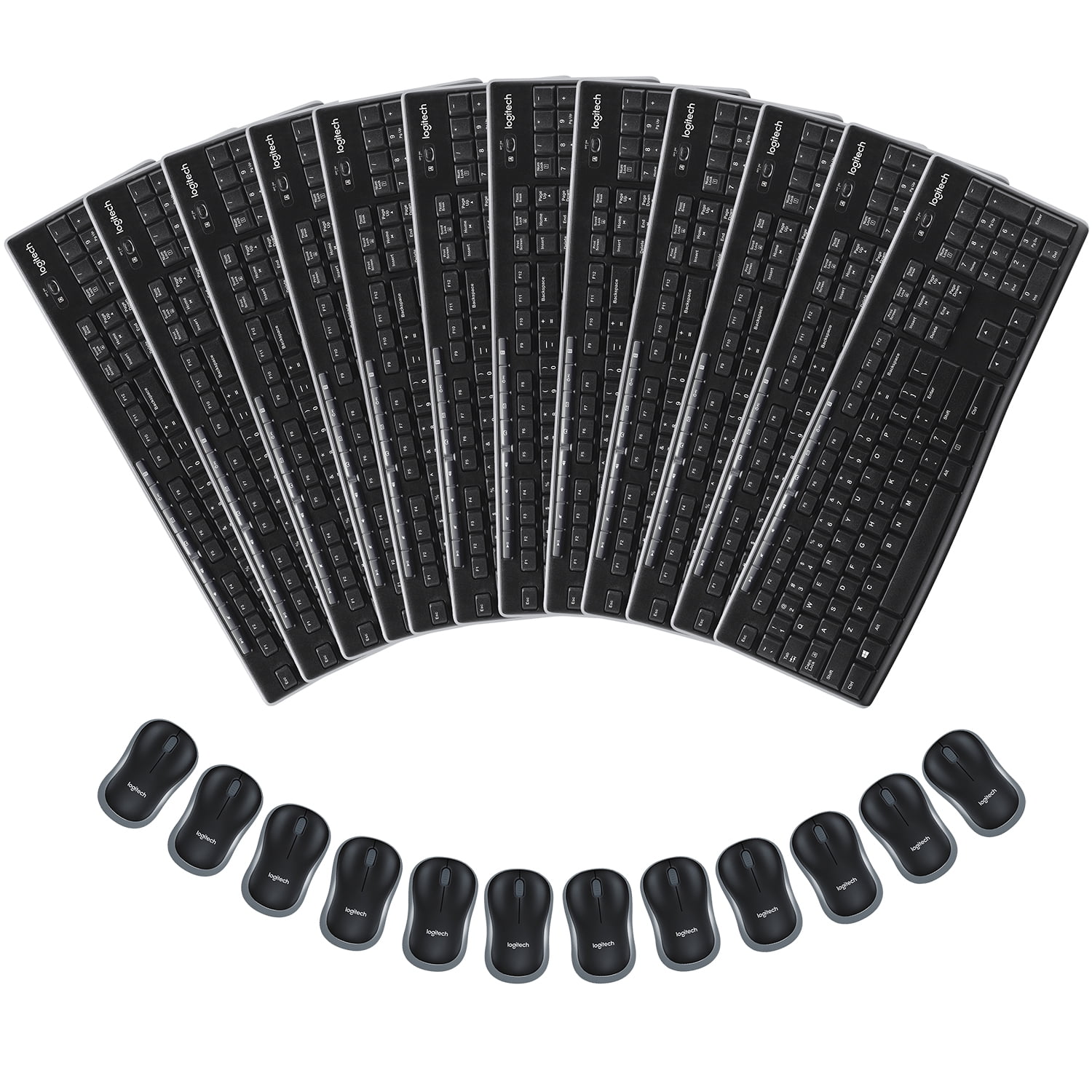 Logitech MK270 Wireless Keyboard & Mouse Combo Travel Home Office ...