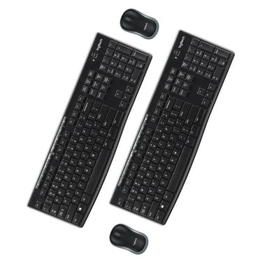 Logitech Wireless Keyboard and Mouse Combo for Windows, 2.4 GHz ...