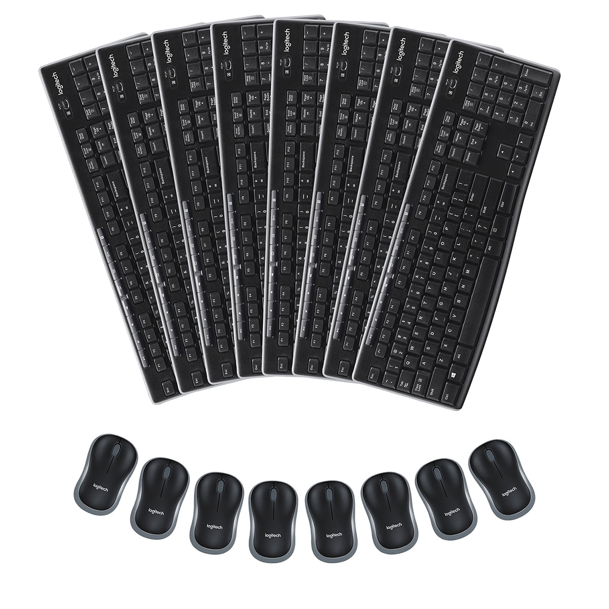 Logitech MK270 Wireless Keyboard & Mouse Combo Travel Home Office ...