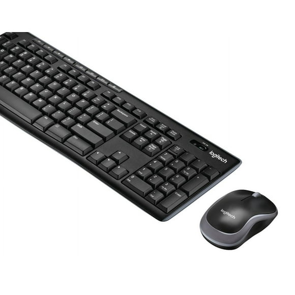 Logitech Wireless Wave Keyboard And Mouse Combo Includes Keyboard And ...