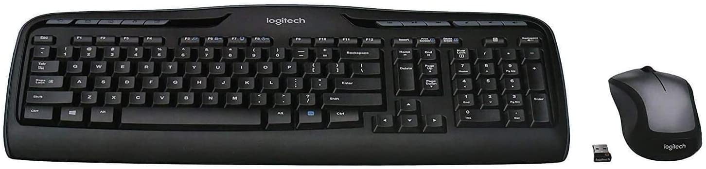 Logitech MK335 Keyboard and Mouse Combo - Black/Silver - Walmart.com