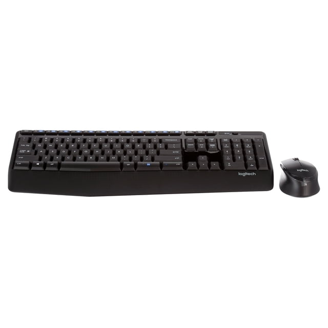 Logitech Wireless Combo MK345 - Full-Size Keyboard and Right-Handed ...