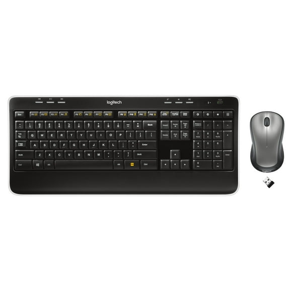 Logitech Wireless Wave Keyboard And Mouse Combo Includes Keyboard And ...