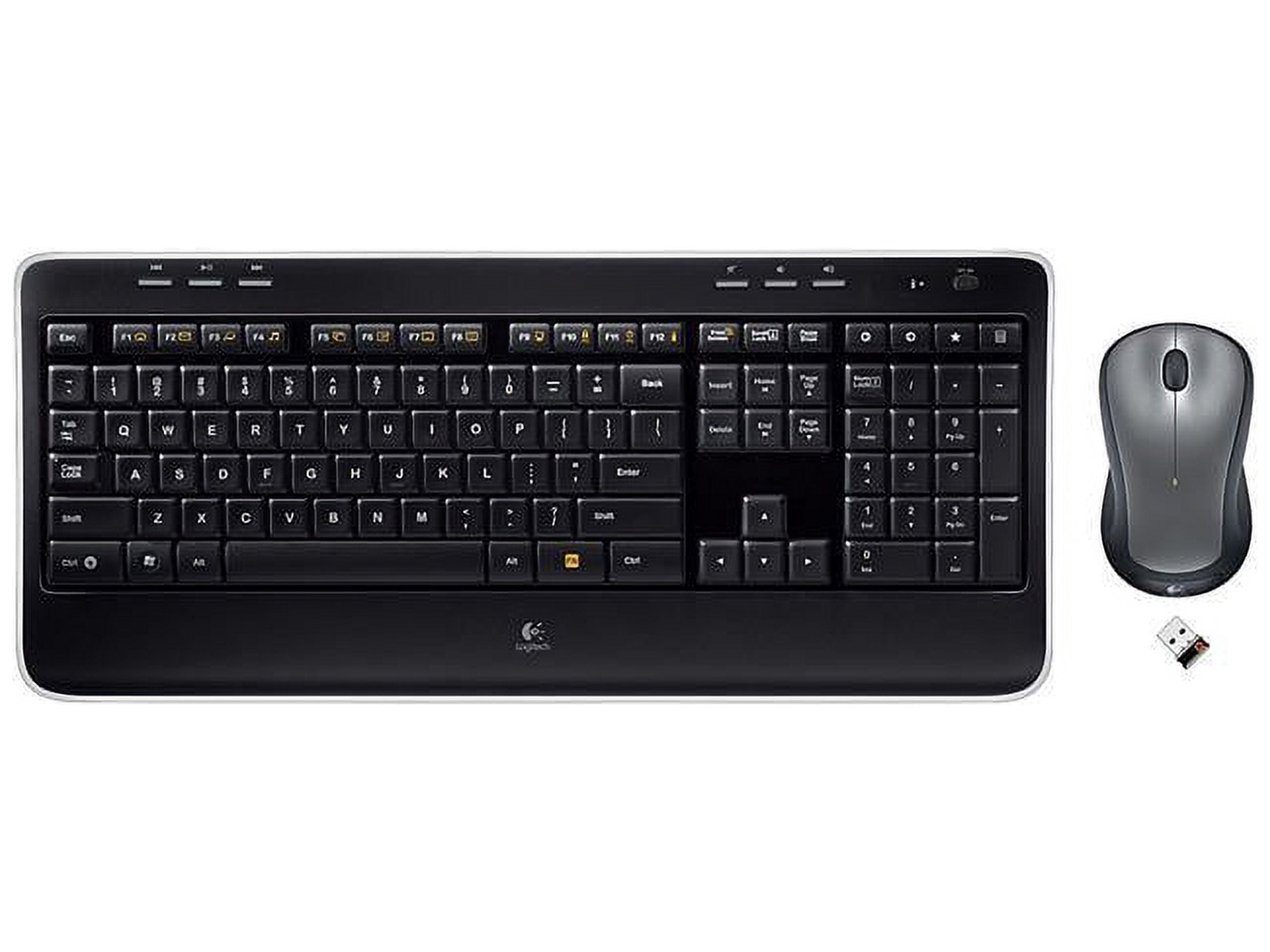 Logitech MK520 Wireless Keyboard and Mouse Combo — Keyboard and Mouse ...