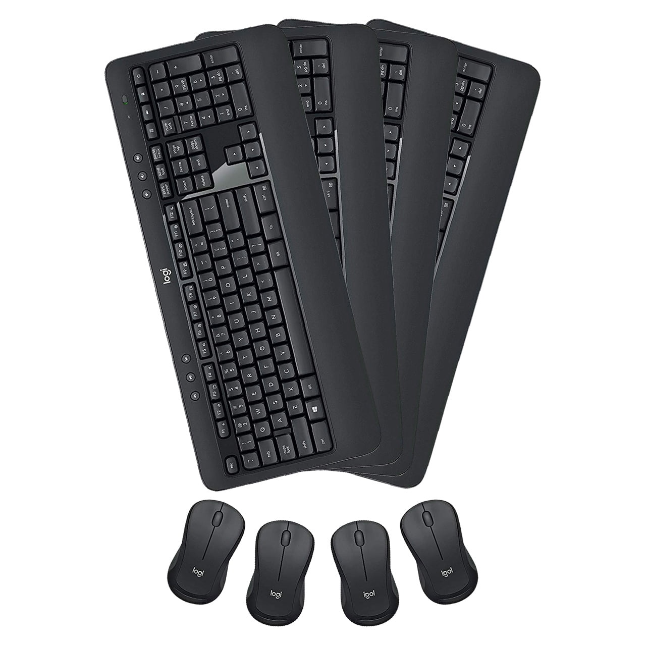 Logitech MK540 Advanced Wireless Keyboard & Mouse Combo Travel Home ...