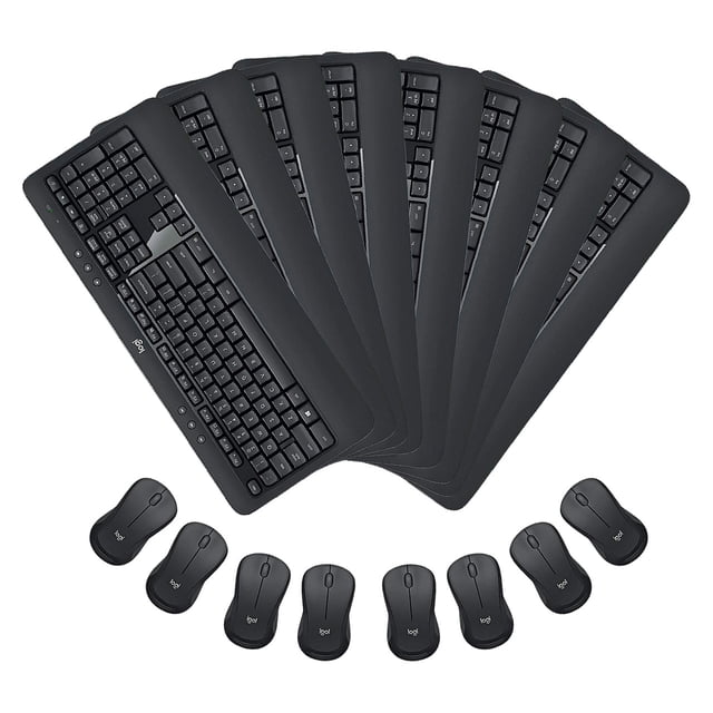 Logitech MK540 Advanced Wireless Keyboard & Mouse Combo Travel Home ...