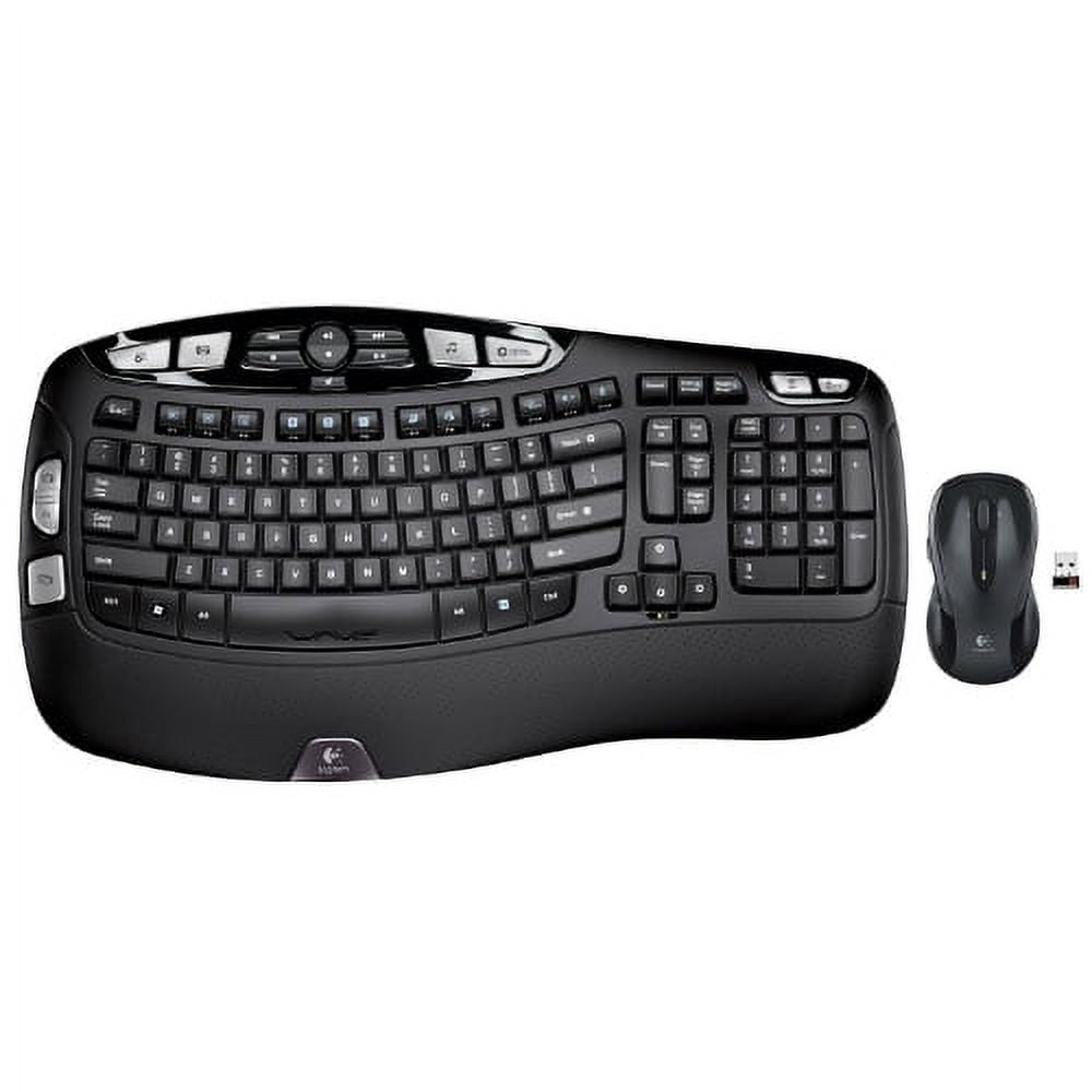 Logitech MK550 Wireless Wave Combo MK550 Wireless Keyboard and Mouse ...