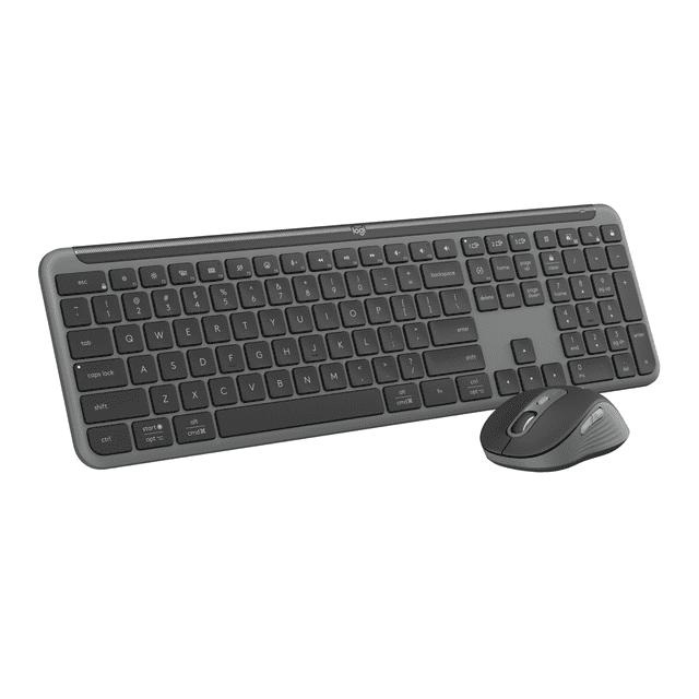 Logitech MK955 Signature Slim Wireless Keyboard and Mouse Combo ...