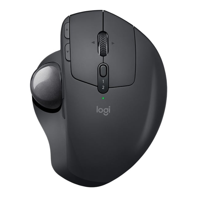 Logitech MX ERGO Advanced Cordless Trackball Mouse for Computer ...