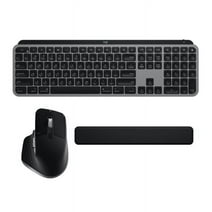 Logitech Advanced Combo Wireless Keyboard and Mouse, Black - Walmart.com