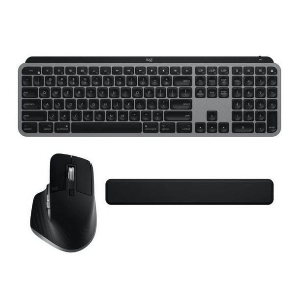 Logitech MX Keys Advanced Illuminated Wireless Keyboard and Mouse Bundle - Walmart Business Supplies