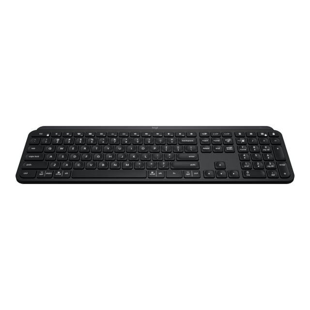 Logitech MX Keys Advanced Wireless Illuminated Keyboard, Ergonomic ...