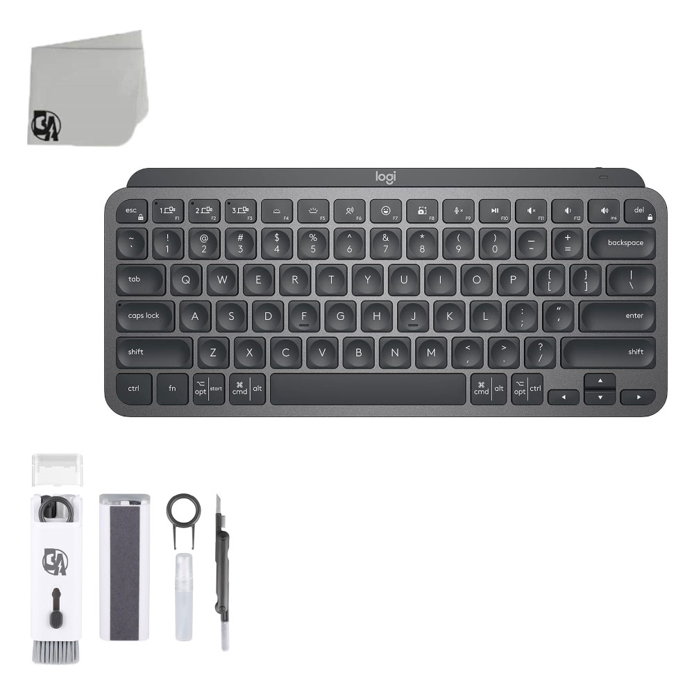 Logitech MX Keys Mini TKL Wireless Bluetooth Keyboard - Backlit, Black ...