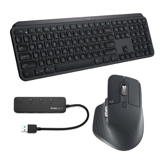Logitech Wireless Wave Keyboard And Mouse Combo Includes Keyboard And ...