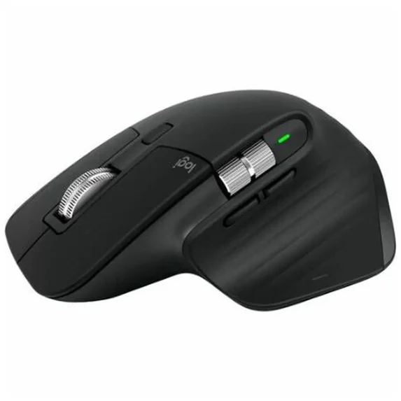 Logitech MX Master 3S Black 7 Buttons 2 x Wheels Bluetooth Bluetooth ...