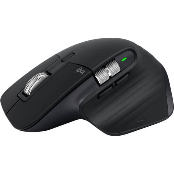 Logitech MX Master 3S Quiet, Ergonomic Wireless Computer Mouse - Black ...