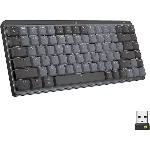Logitech MX Mechanical Mini Wireless Illuminated Keyboard, Linear ...