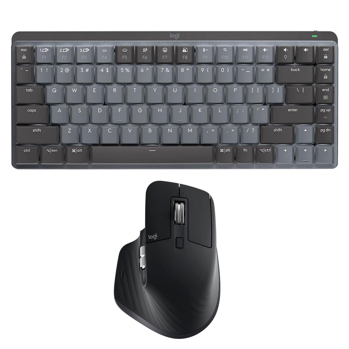 Logitech MX Mechanical Mini Wireless Illuminated Keyboard, Tactile ...
