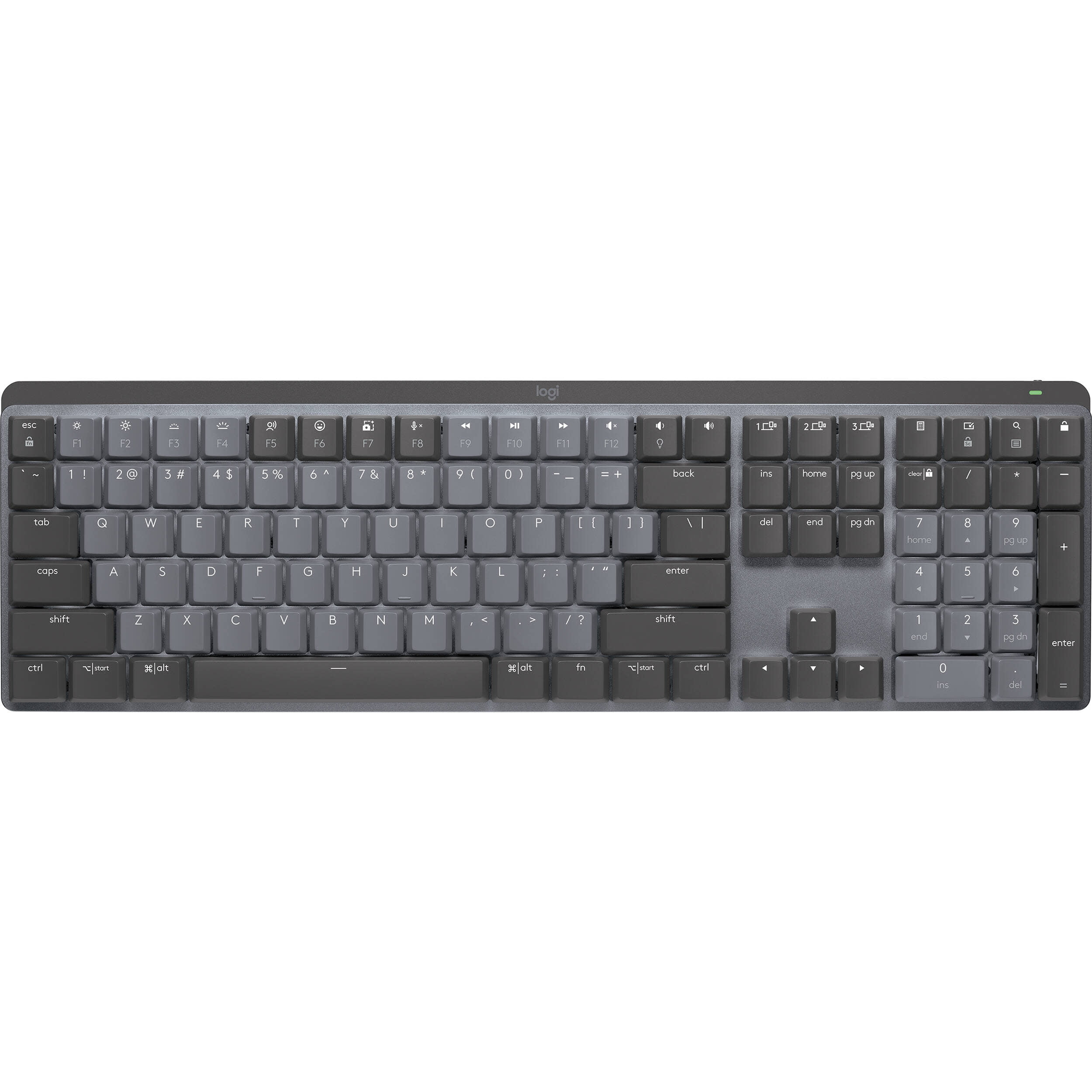 Logitech MX Mechanical Wireless Illuminated Performance Keyboard ...