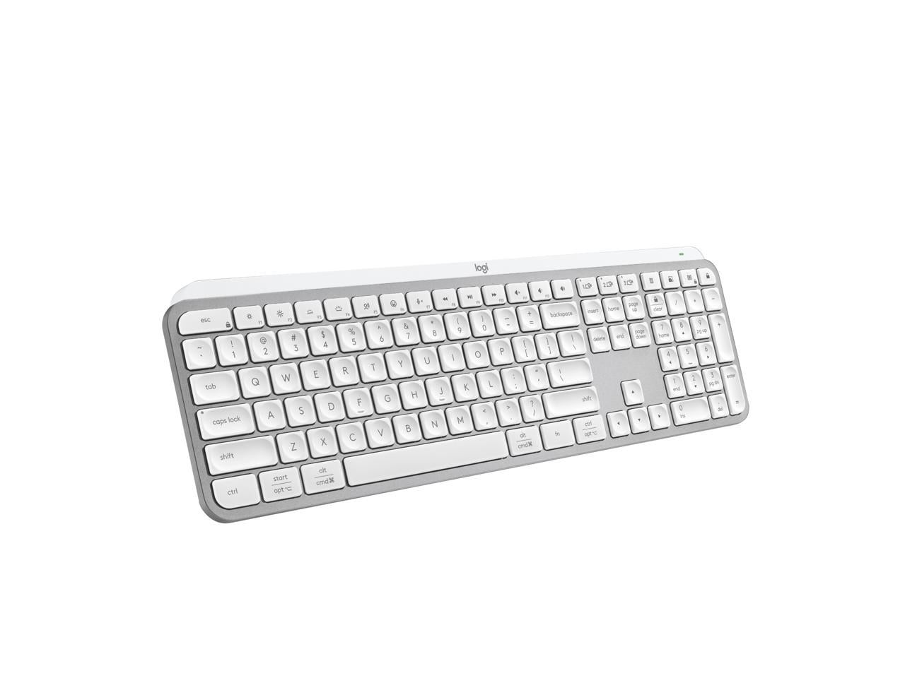 Logitech MX Keys Full Size Computer Keyboard - Wireless, Bluetooth, USB ...