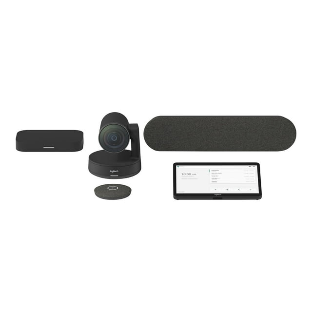 Logitech Medium Google Meet Rooms with Tap + Rally System + Meet ...