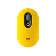 Logitech POP Silent USB Type A Wireless Bluetooth Mouse, Blast Yellow ...
