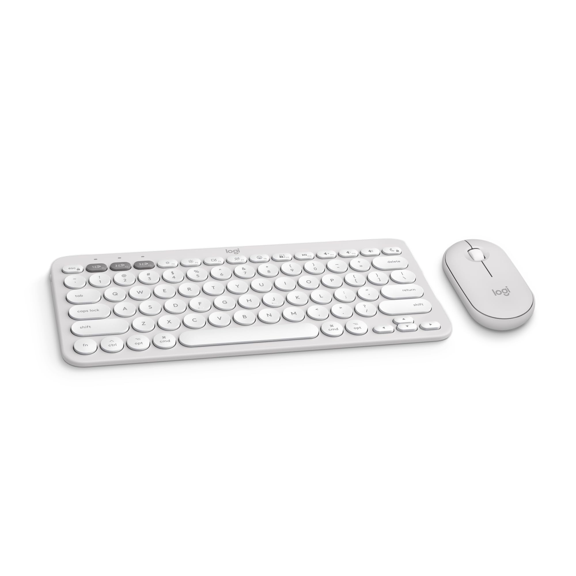 Logitech Pebble 2 Combo for Mac, Wireless Keyboard and Mouse, Slim ...