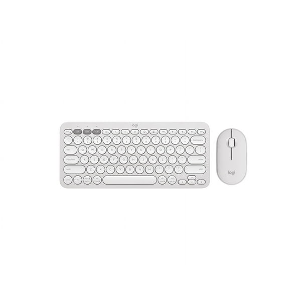 Logitech Pebble 2 Combo Wireless Quiet Keyboard and Mouse, Customisable ...