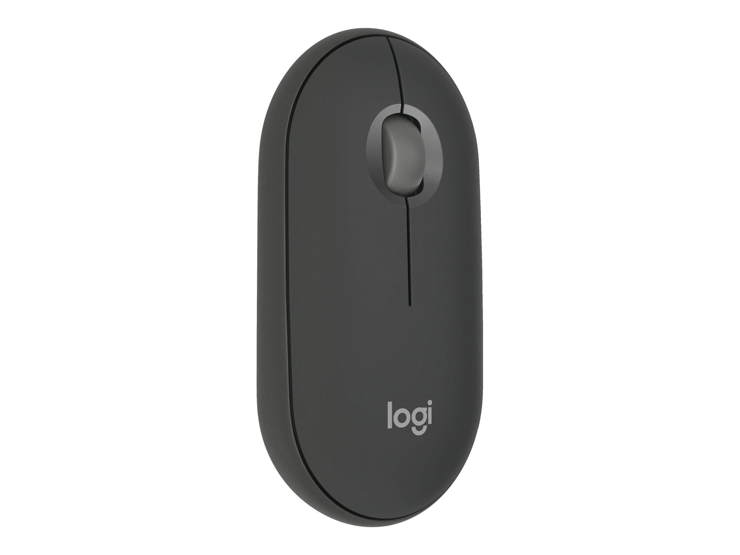 Logitech Pebble Mouse 2 M350s, Ambidextrous, 3-Button, Bluetooth, Tonal ...