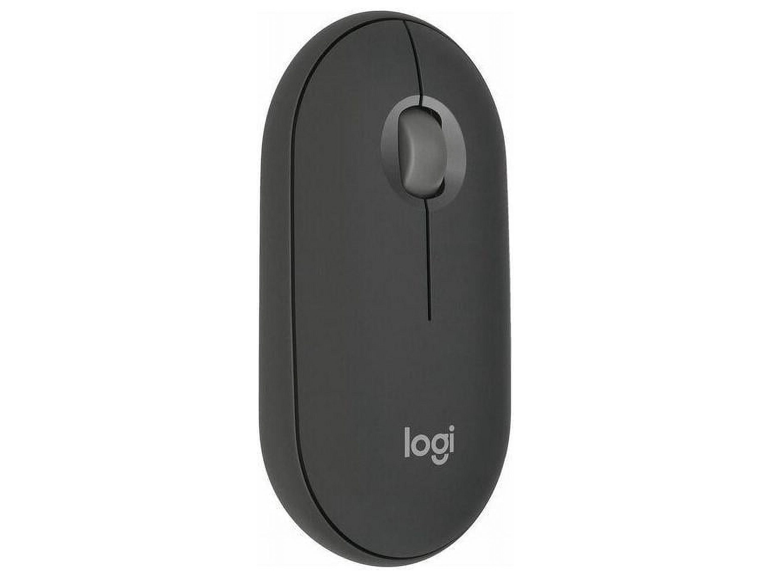 Logitech Pebble 2 M350s Mouse - Optical - Wireless - Bluetooth - Tonal ...